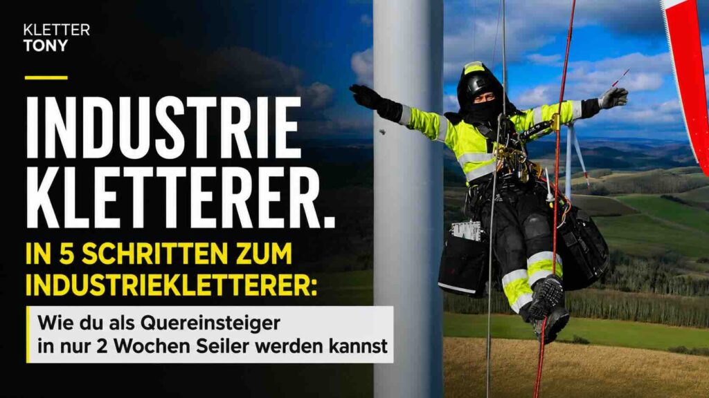 Industriekletterer werden | Ausbildung, Beruf & Gehalt im Überblick