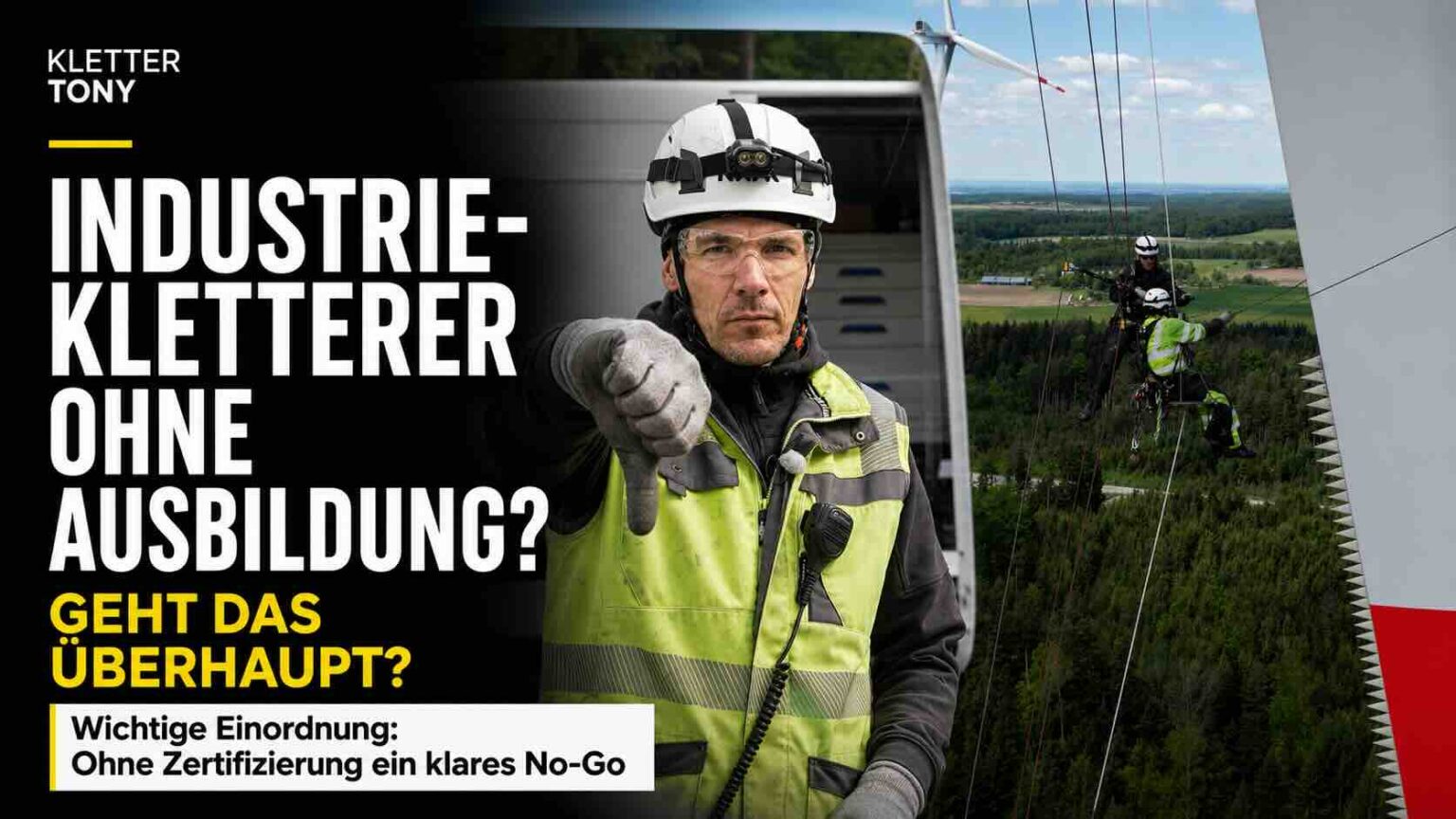 Industriekletterer ohne Ausbildung: Geht das überhaupt?